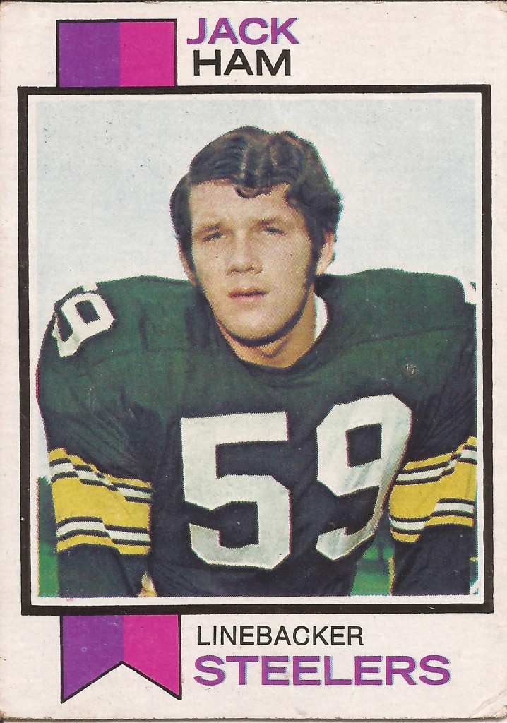 Jack Ham Topps football card - Cambria County Sports Hall of Fame